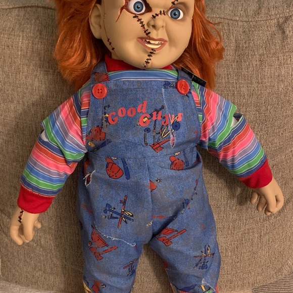 spencer’s | Toys | Chucky Childs Play Doll 24 Inch Plush New 22 | Poshmark